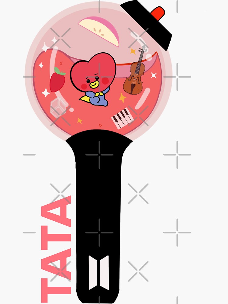 "TaTa Love Bomb" Sticker for Sale by Christiinee | Redbubble