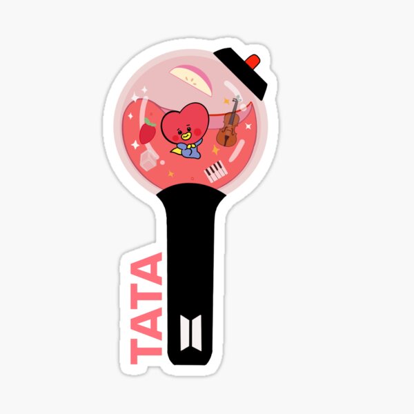 "TaTa Love Bomb" Sticker for Sale by Christiinee | Redbubble