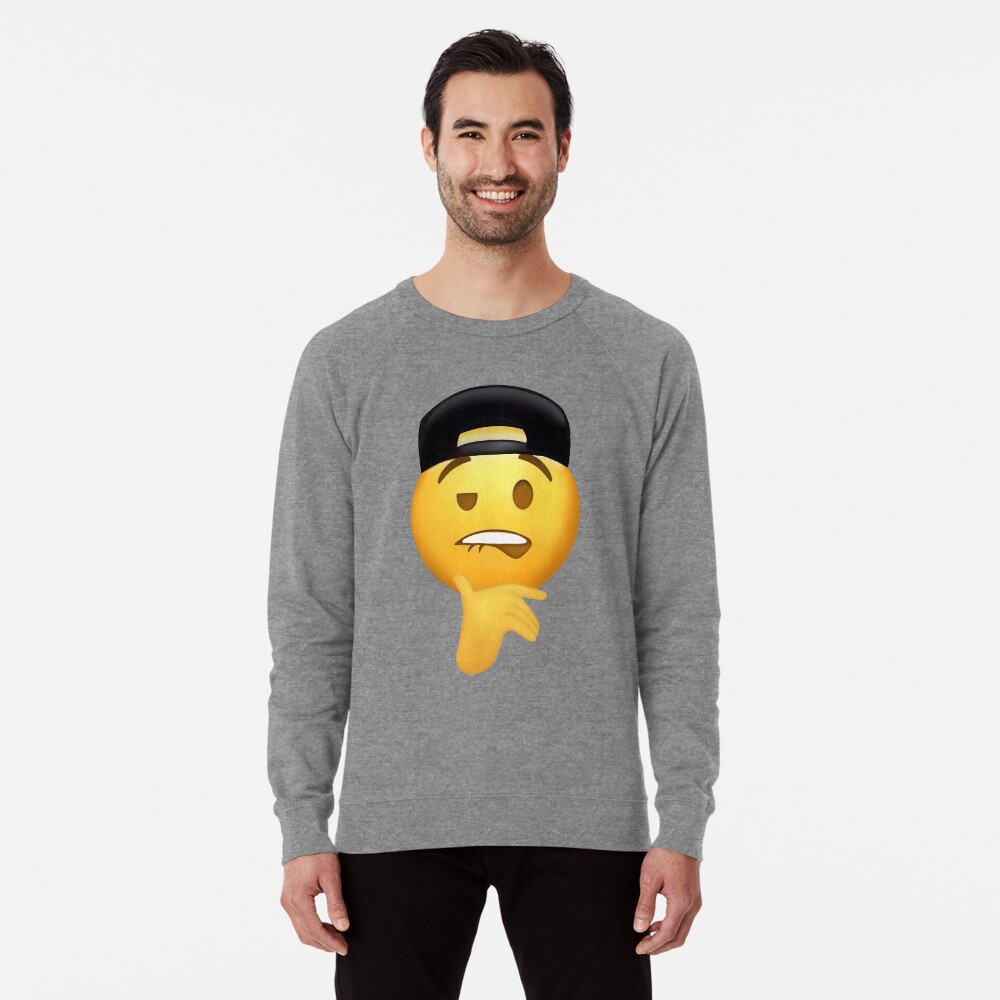 "Fuckboy face Meme Emoji With Hat Biting Lip" Poster for Sale by ...