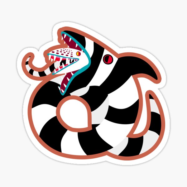 "Sandworm!" Sticker for Sale by libraryrat | Redbubble