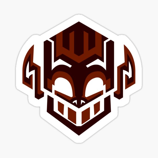 "Hex Demon - Devil Red" Sticker for Sale by ATupper | Redbubble