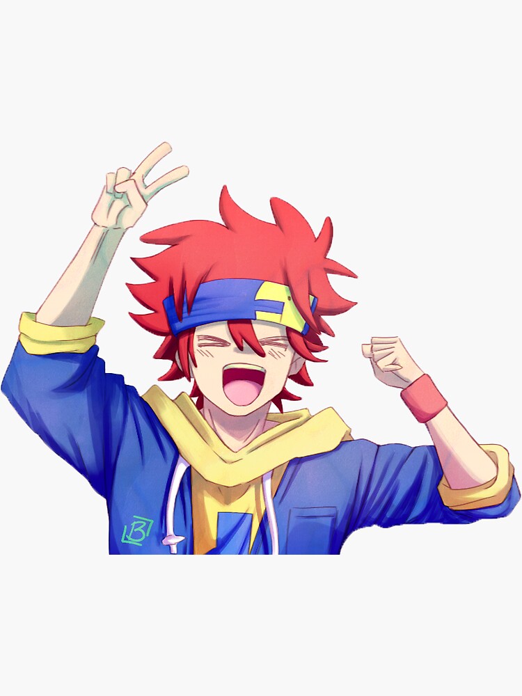 "Reki [SK8 THE INFINITY]" Sticker for Sale by BluMystery | Redbubble