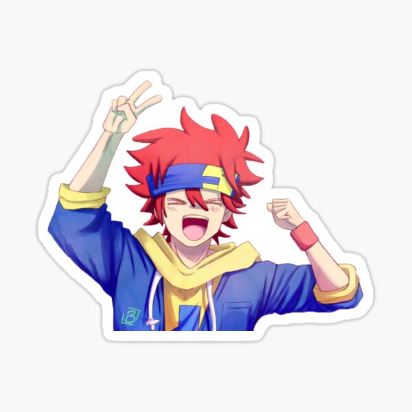 "Reki [SK8 THE INFINITY]" Sticker for Sale by BluMystery | Redbubble