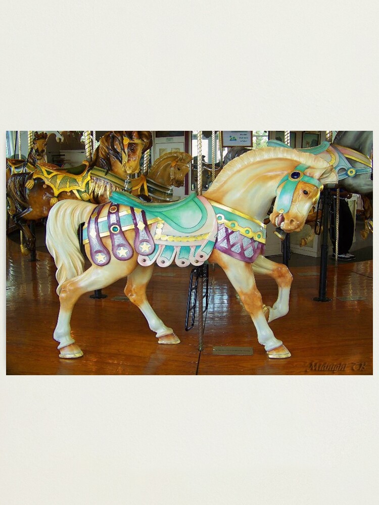 "Carousel Horse (5)" Photographic Print for Sale by DLitefulImagery ...