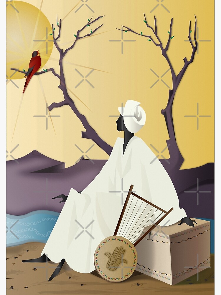 Lámina fotográfica « escucha el canto de un pájaro en la rama de un ...