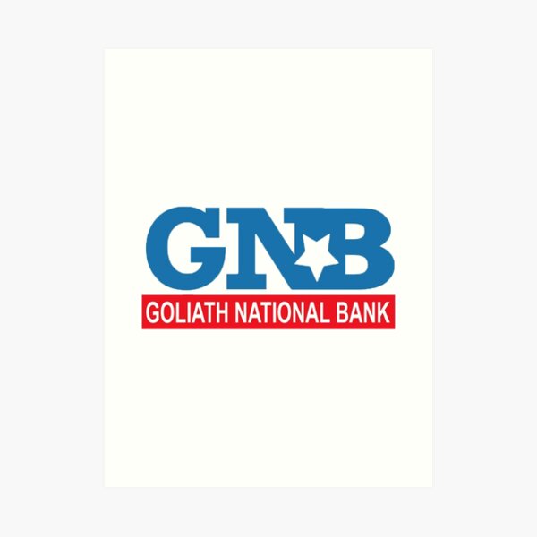 "HIMYM "Goliath National Bank"" Art Print by WickedRug | Redbubble