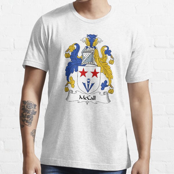 "McCall Coat of Arms / McCall Family Crest" T-shirt for Sale by ...
