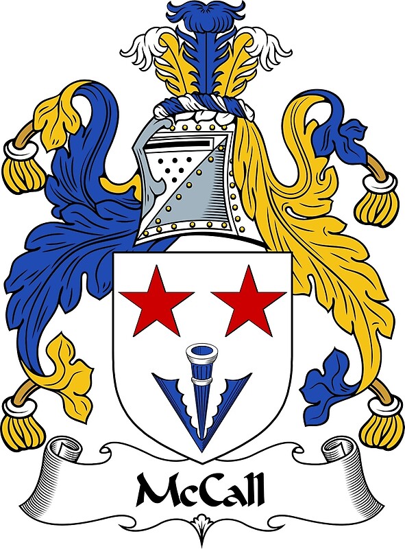 "McCall Coat of Arms / McCall Family Crest" by ScotlandForever | Redbubble
