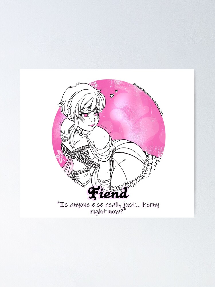 "LARP Archetype - The Fiend - Good on Light Backgrounds" Poster for ...