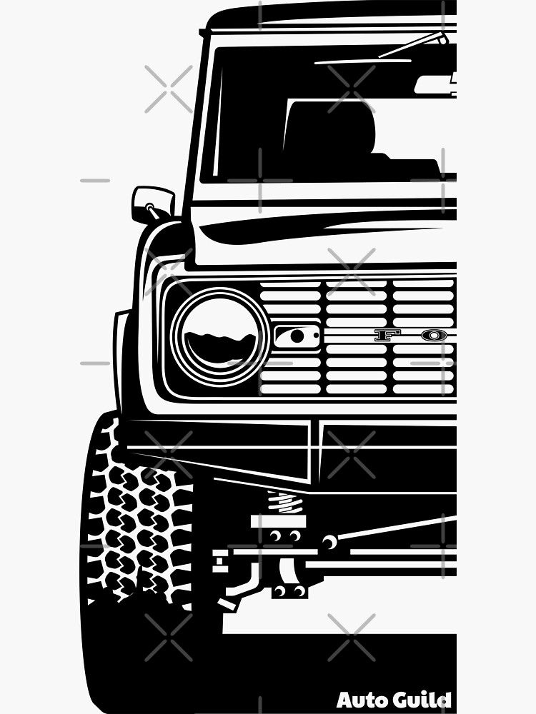 "1st Gen (Lifted)" Sticker for Sale by AutoGuild | Redbubble