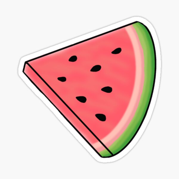 "Watermelon" Sticker for Sale by roeliieen | Redbubble