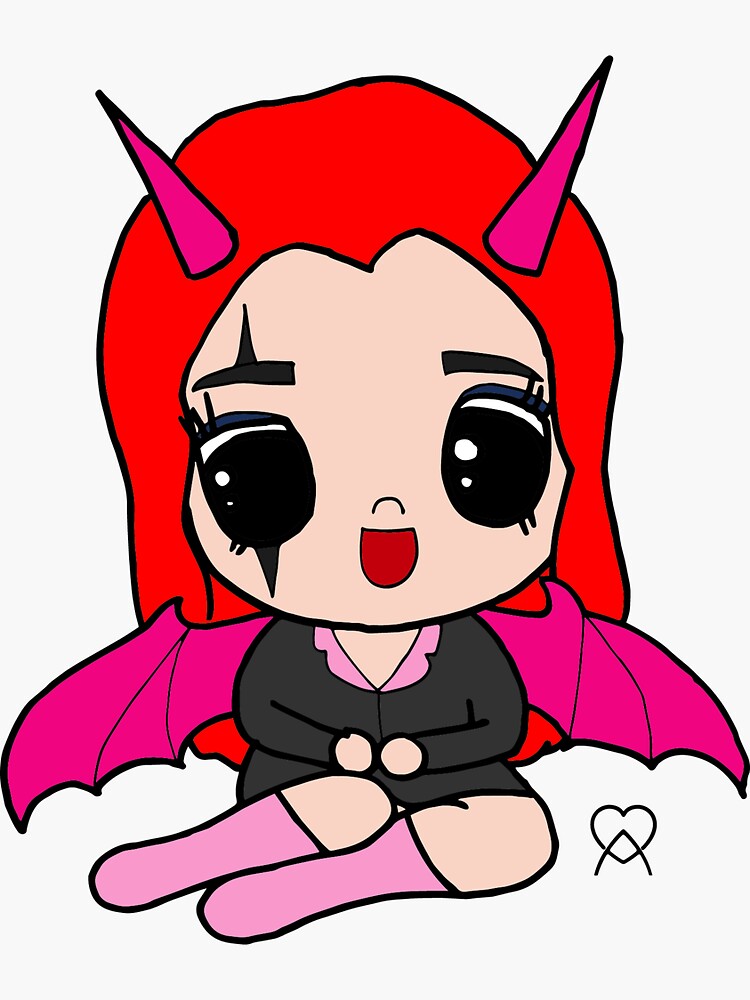 "Mixia" Sticker for Sale by MatildeArt | Redbubble