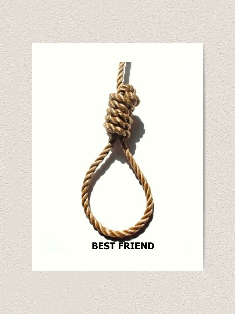 "Noose, meme" Art Print by legendofXD | Redbubble