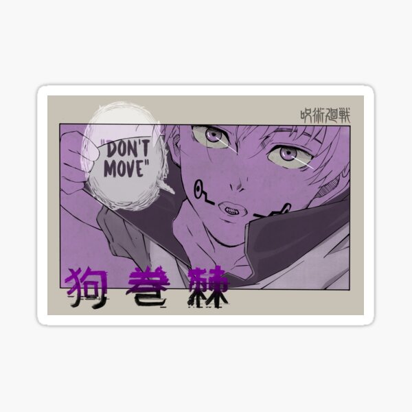 "Jujutsu Kaisen Toge Inumaki" Sticker for Sale by niconek03 | Redbubble