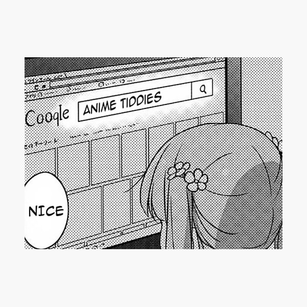 "ANIME TIDDIES" Photographic Print by legendofXD | Redbubble