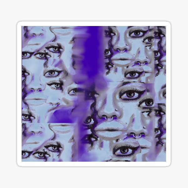 "REAL EYEZ REALISE " Sticker by angelenvy | Redbubble