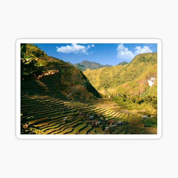 "Batad Rice Terraces, Banaue, Philippines" Sticker for Sale by ...