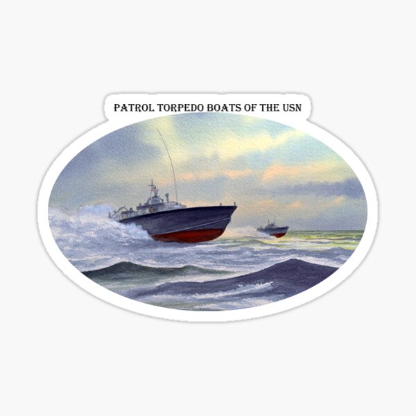 "USN Patrol Torpedo Boats Of WW2" Sticker for Sale by billholkham ...