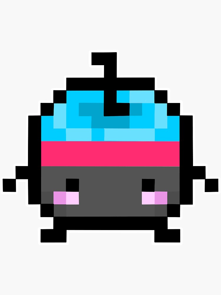 "Polyamory Pride Flag Junimo" Sticker by mojojuju | Redbubble