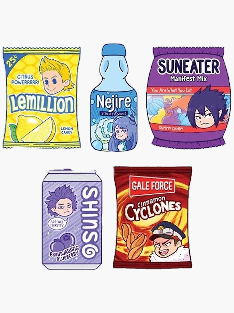 "Mha sticker pack" Sticker by ItsFroppyy | Redbubble