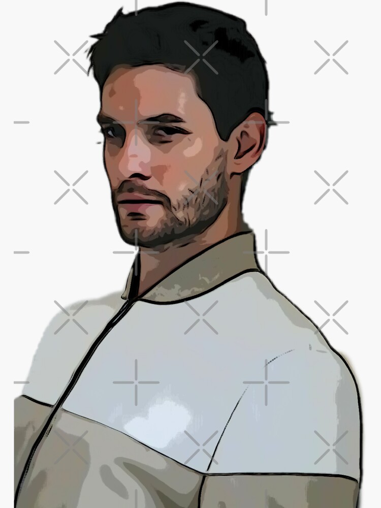 "Shadow and Bone - Darkling - Ben Barnes" Sticker by Apurva- | Redbubble