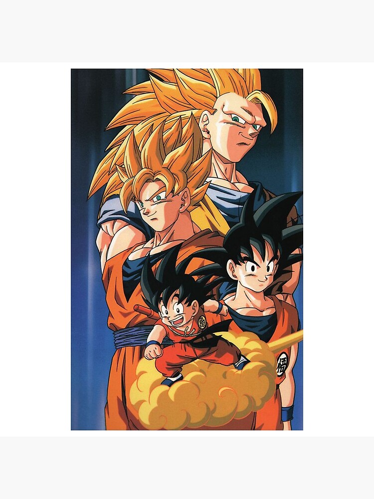 "Goku Evolution" Poster for Sale by cashclothes | Redbubble