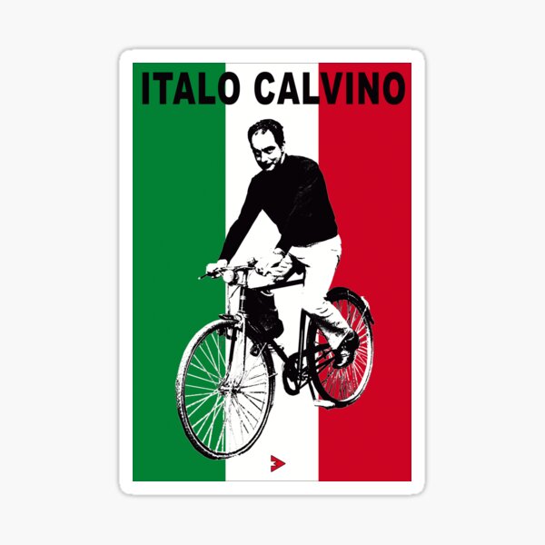 "Italo Calvino 2" Sticker for Sale by exilekings | Redbubble