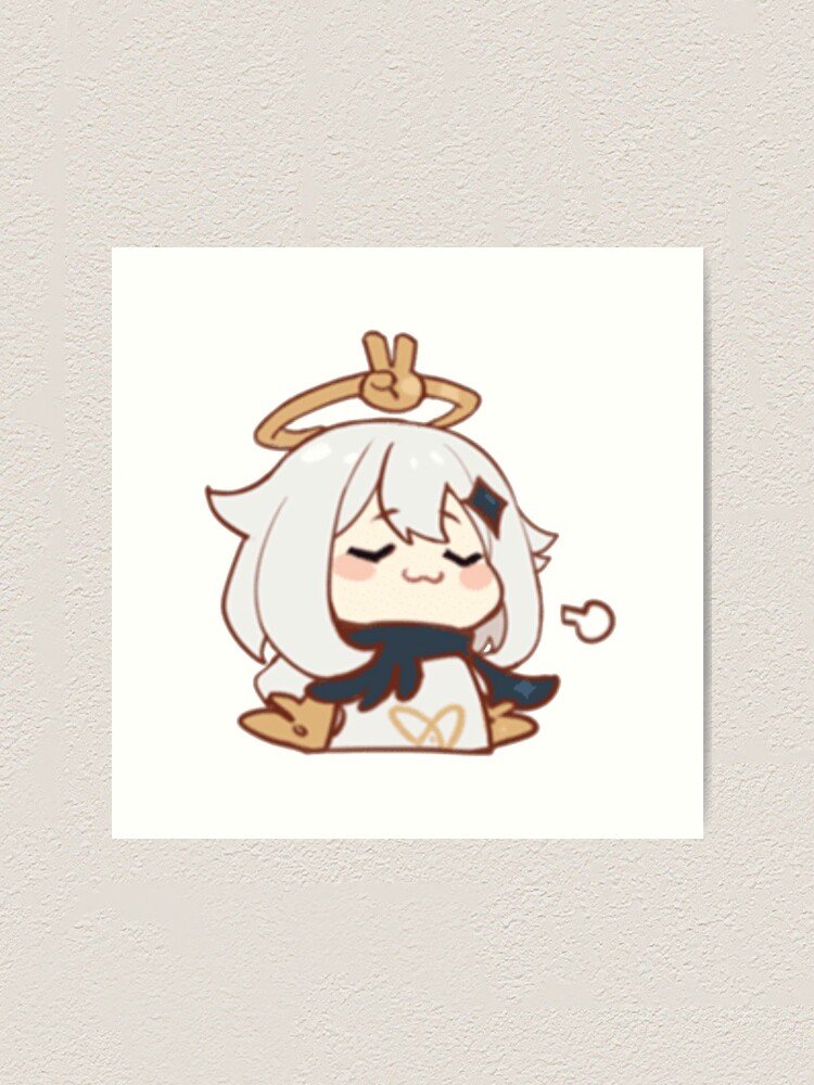 "Genshin Impact 原神 Smug Paimon" Art Print for Sale by RainyPlateau ...