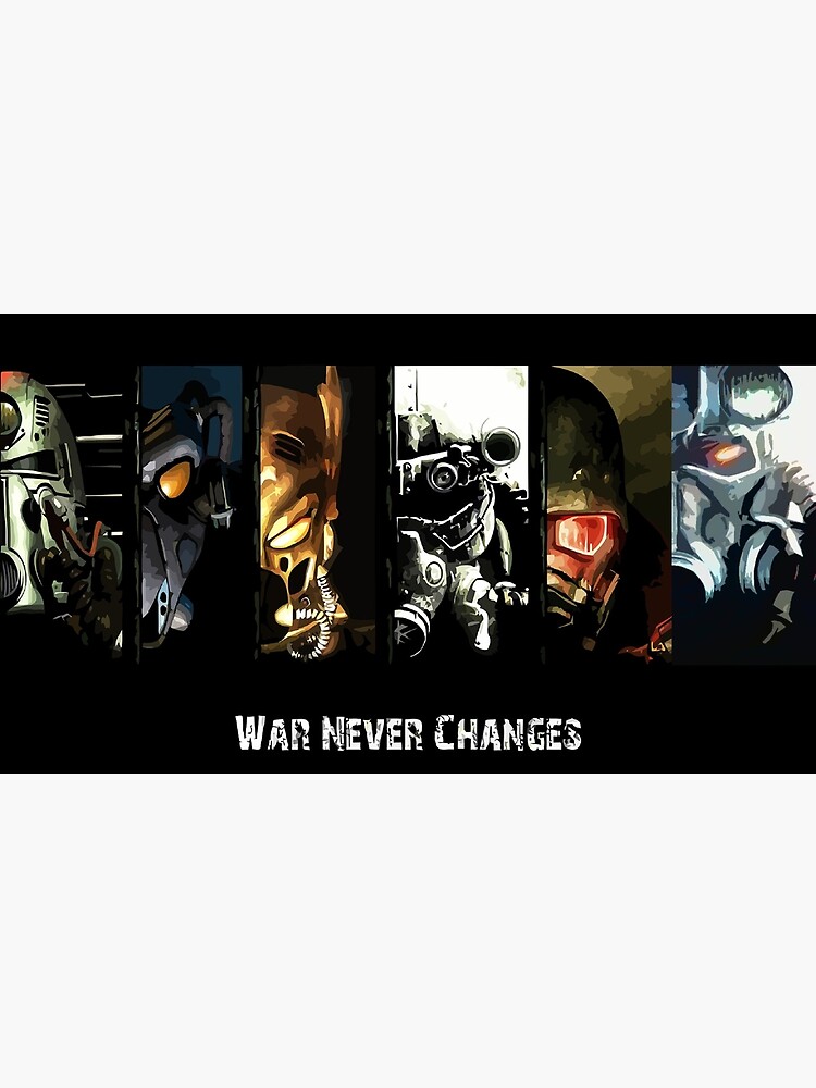 "Fallout War Never Changes Chronology" Poster for Sale by Destiny-Artist | Redbubble