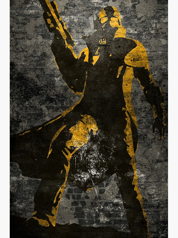 "Fallout New Vegas NCR Ranger Wall Art" Sticker for Sale by Destiny ...