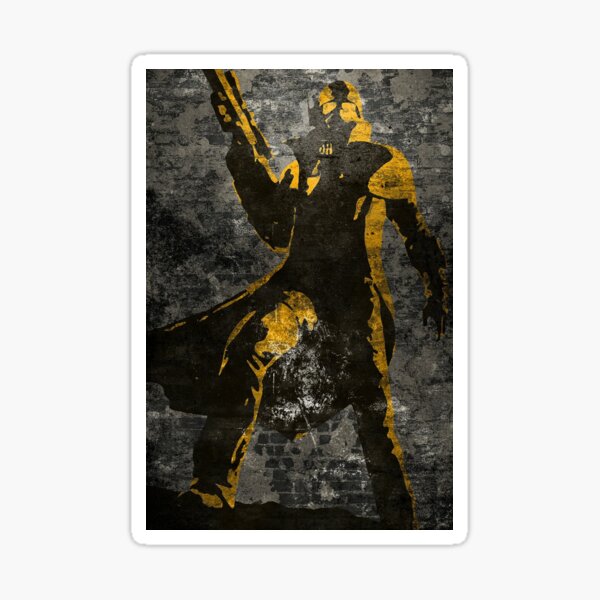 "Fallout New Vegas NCR Ranger Wall Art" Sticker for Sale by Destiny ...