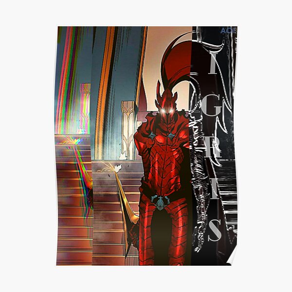 "Solo Leveling - Igris II" Poster for Sale by aoi-anime | Redbubble
