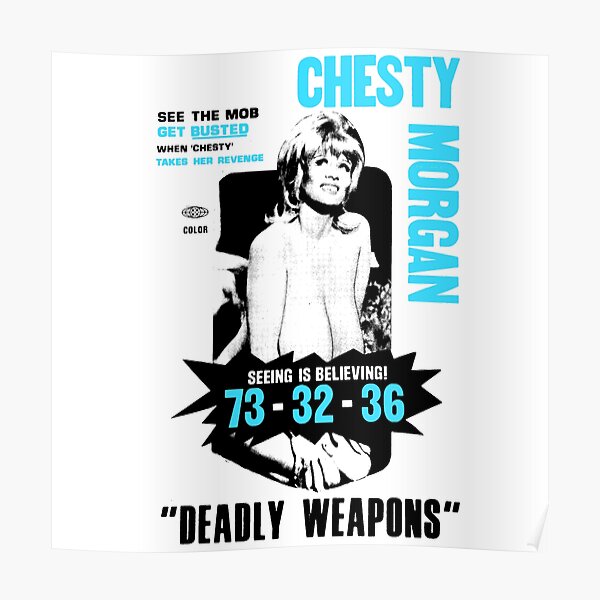 Chesty Morgan Posters | Redbubble