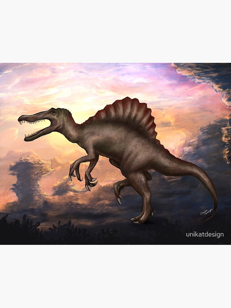 "Spinosaurus" Poster for Sale by unikatdesign | Redbubble