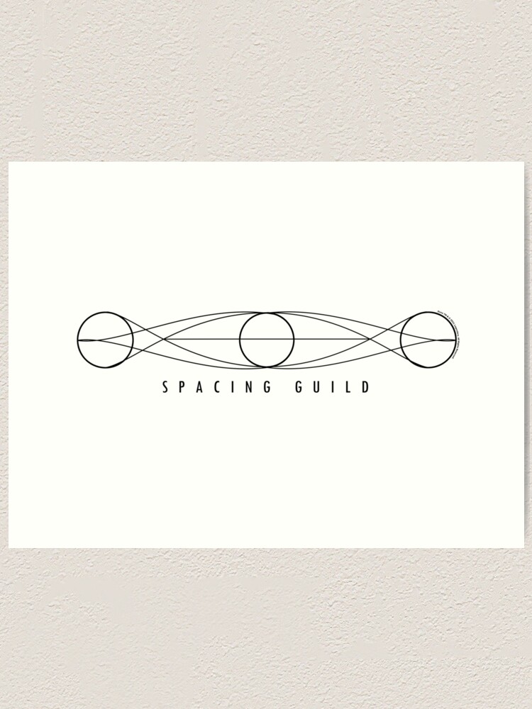 "Dune Spacing Guild Logo" Art Print for Sale by DrawBotanical | Redbubble