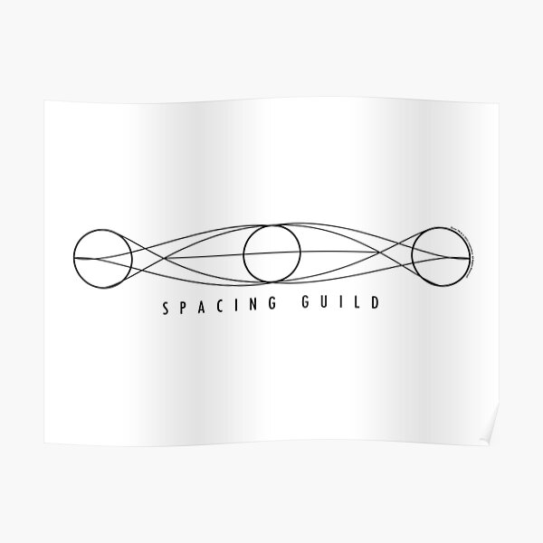 "Dune Spacing Guild Logo" Poster for Sale by DrawBotanical | Redbubble