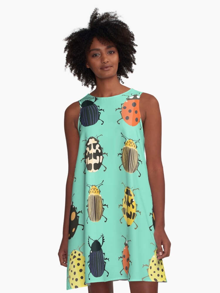"Insects." A-Line Dress by Anviczo | Redbubble