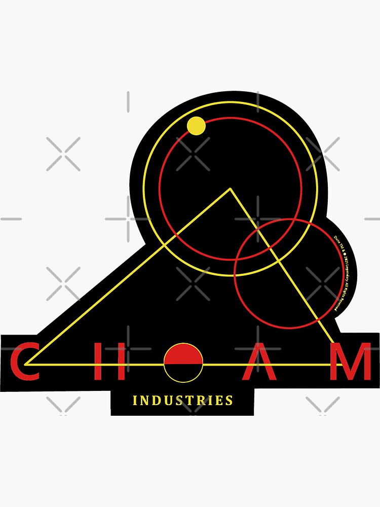 "Dune CHOAM Industries Logo" Sticker for Sale by DrawBotanical | Redbubble