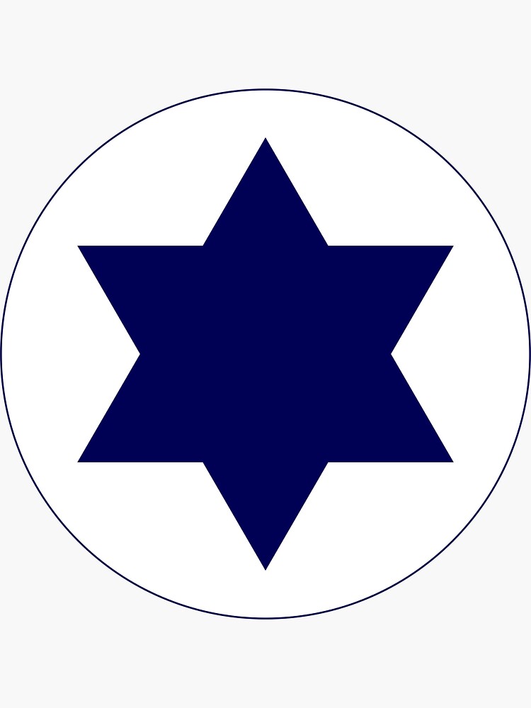 Pegatina «Fuerza Aérea Israelí - זְרוֹעַ הַאֲוִויר וְהַחָלָל - Roundel ...