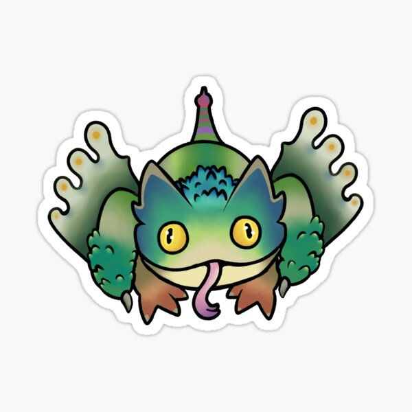 "Pukei-Pukei" Sticker for Sale by Luluco | Redbubble