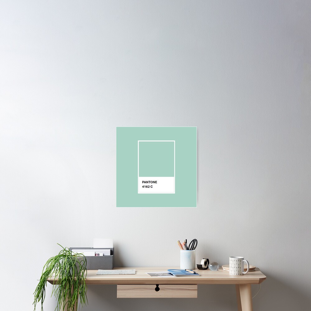 "Pantone Colour 4162 C" Poster by DiabhalsDau | Redbubble