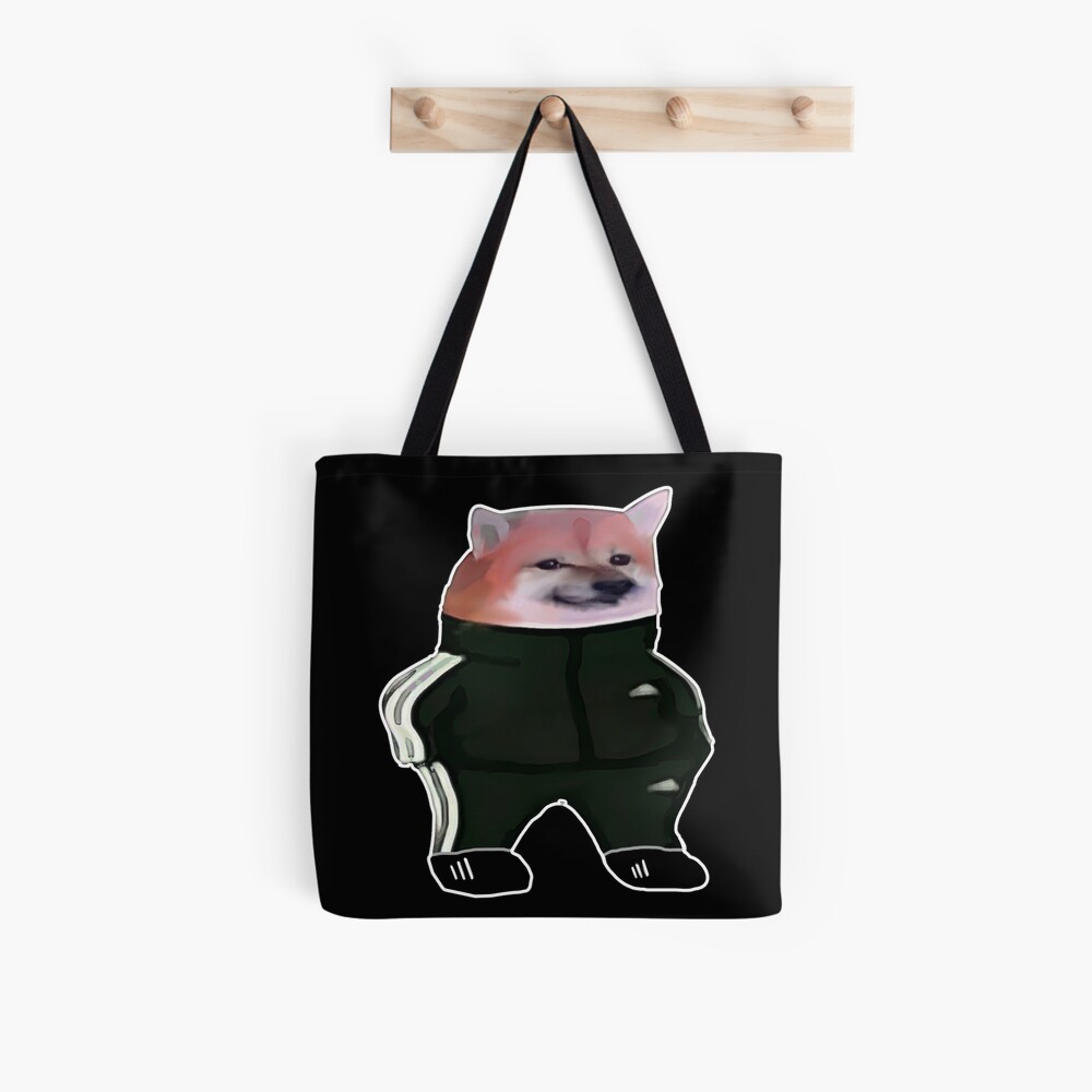 "Cheems Tracksuit Doge Slav Shiba Inu Meme " Tote Bag by Slav-Art ...