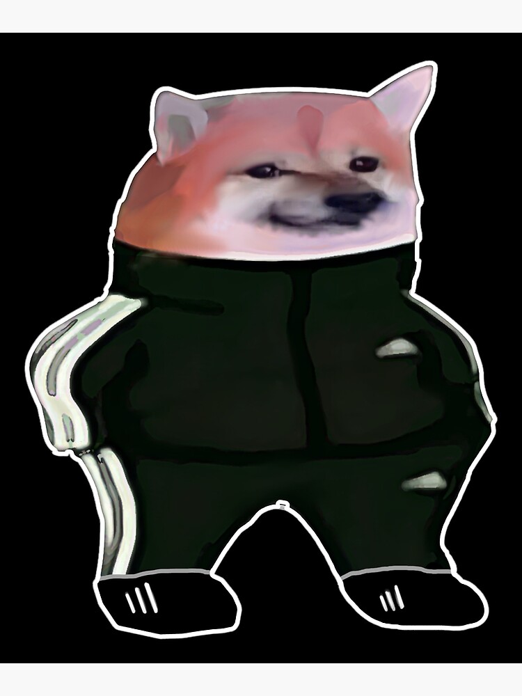 Cheems Tracksuit Doge Slav Shiba Inu Meme Spiral Note - vrogue.co