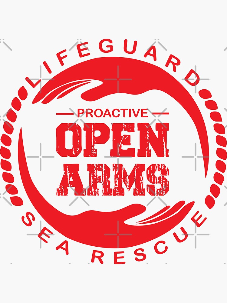 "Proactiva Open Arms" Sticker for Sale by yanoshop | Redbubble