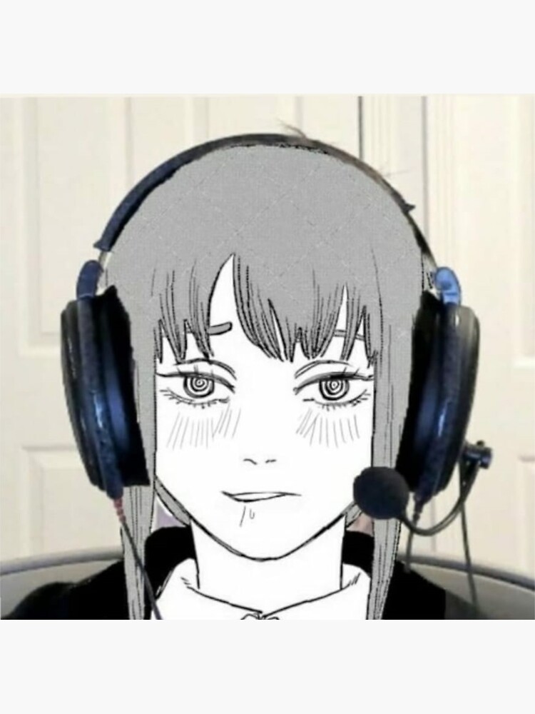 "Makima Chainsaw Man Meme" Sticker von 1Zaners | Redbubble