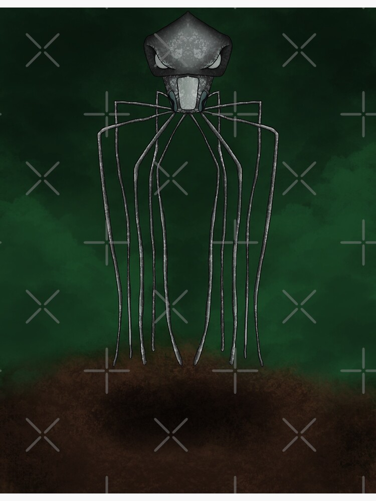 "terror squid cryptid - habitat" Sticker for Sale by awashsquid | Redbubble