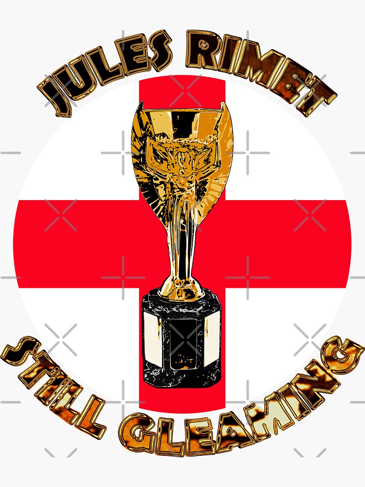 "Jules Rimet Still Gleaming" Sticker by sirglennbo | Redbubble
