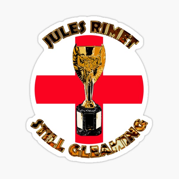 "Jules Rimet Still Gleaming" Sticker by sirglennbo | Redbubble
