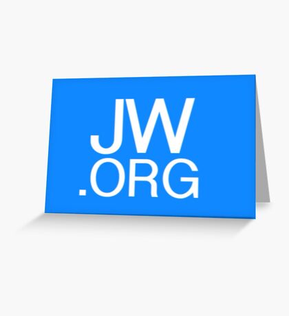 Jw Org: Greeting Cards | Redbubble