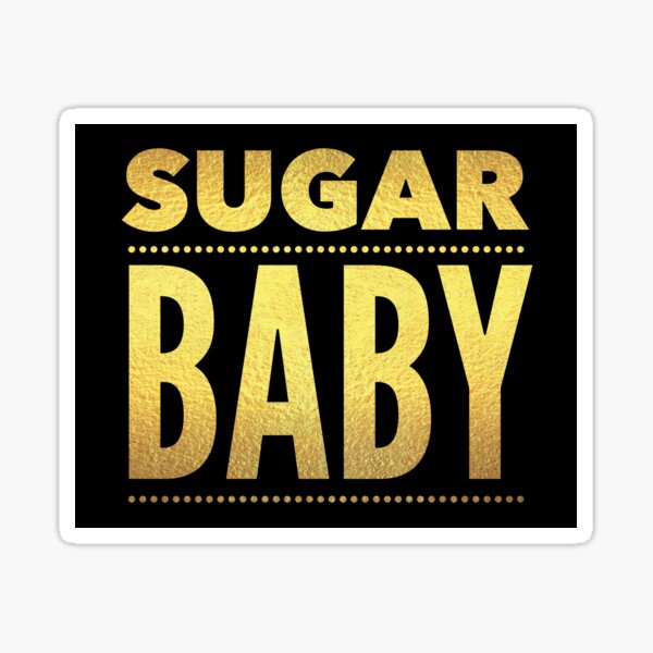 "Sugar Baby" Sticker for Sale by DusicaP | Redbubble